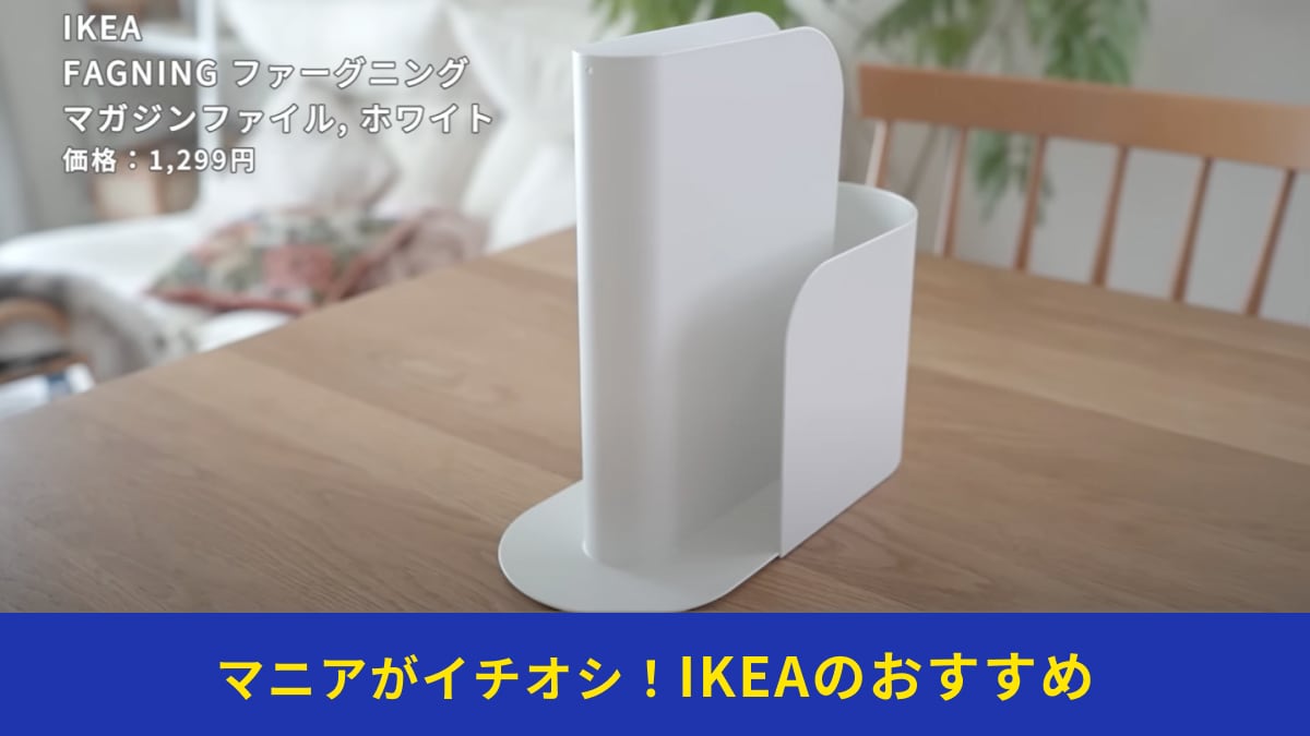 【IKEA】「再販してもすぐ売り切れる」幻の「ファーグニング」を使った収納アイデア | イチオシ | ichioshi